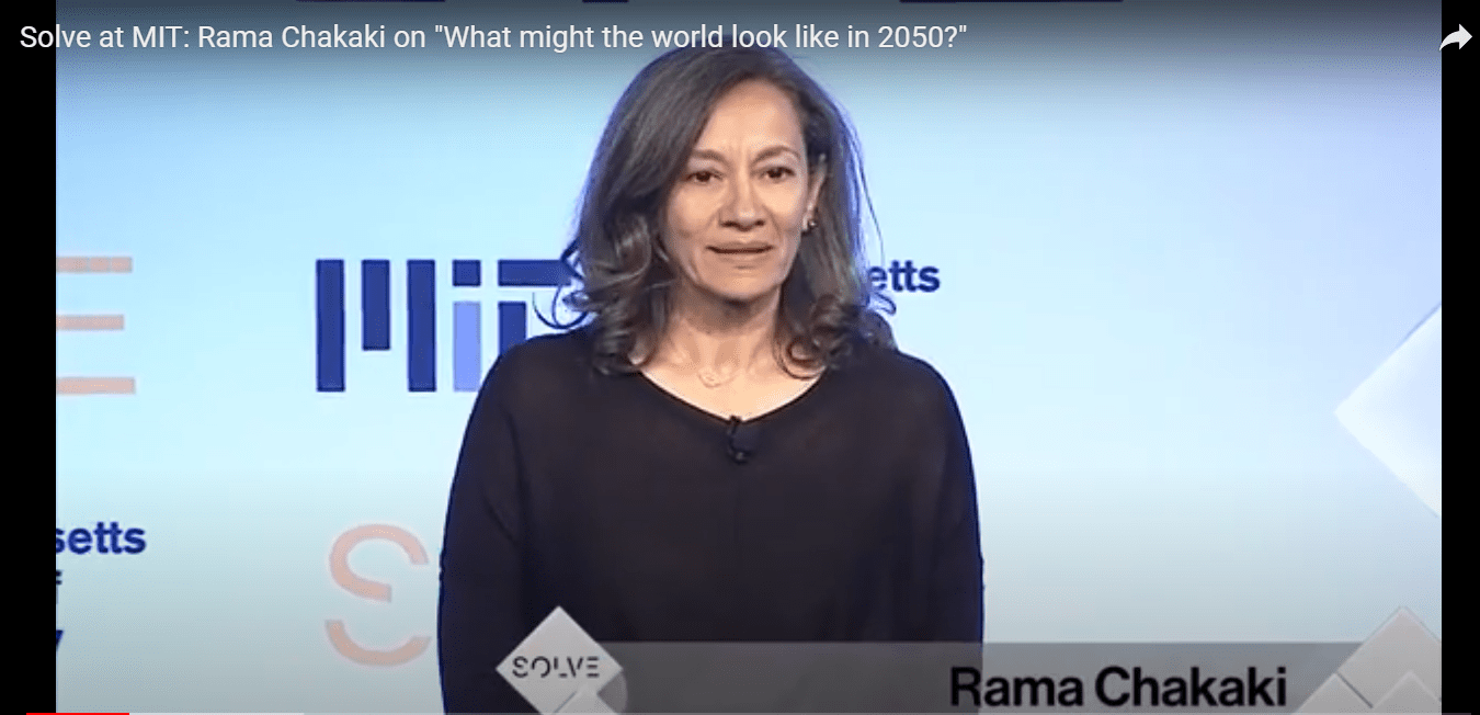 Solve at MIT: Rama Chakaki on "What might the world look like in 2050 ...